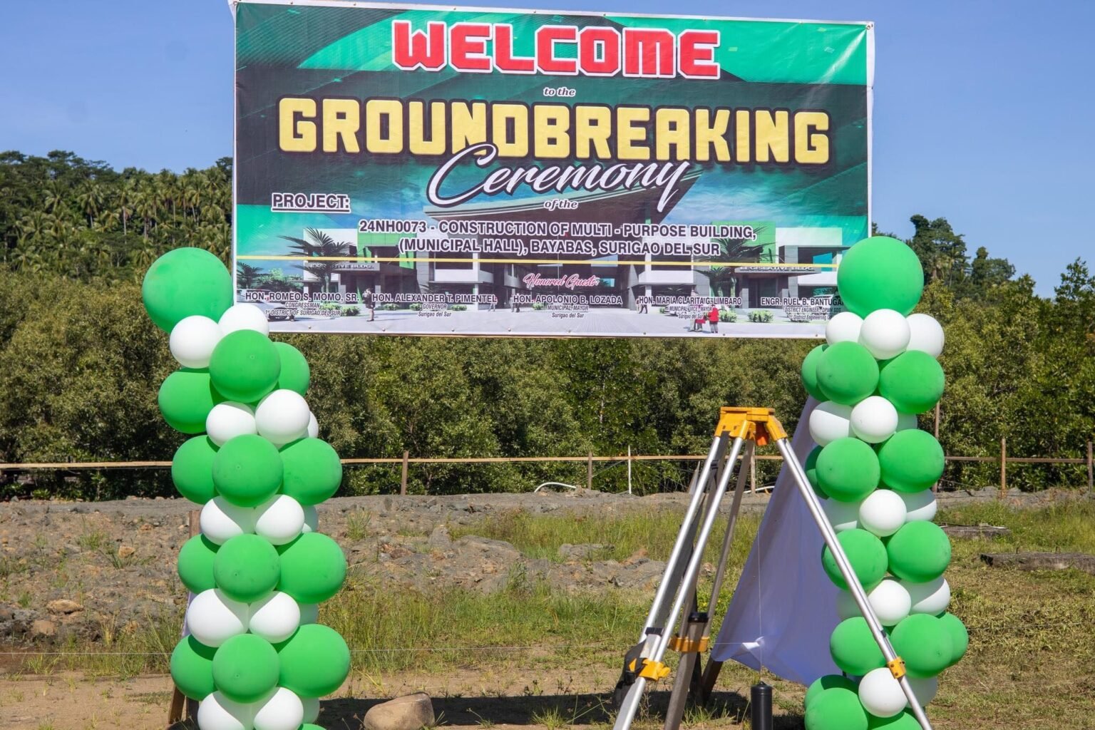 Groundbreaking Ceremony for the Construction of Multipurpose Building ...